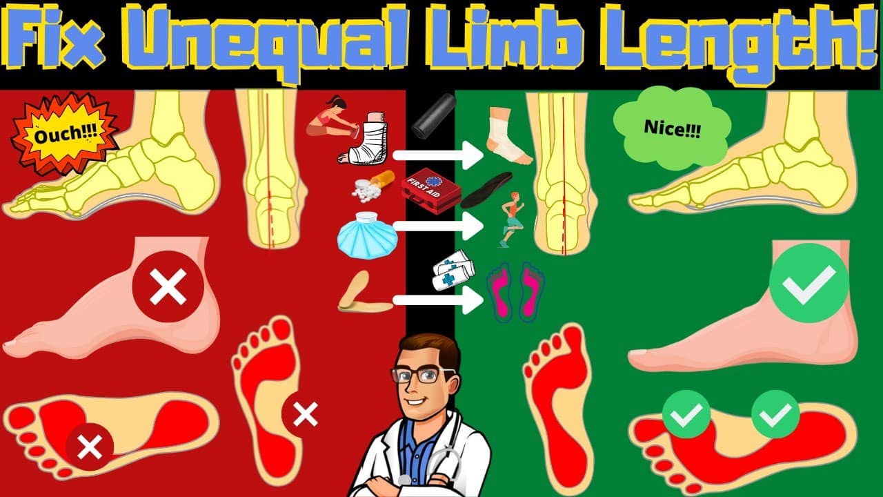 One Leg Longer Than The Other Pain FIX Leg Length Discrepancy LLD One Leg Longer Than The Other Pain FIX Leg Length Discrepancy LLD